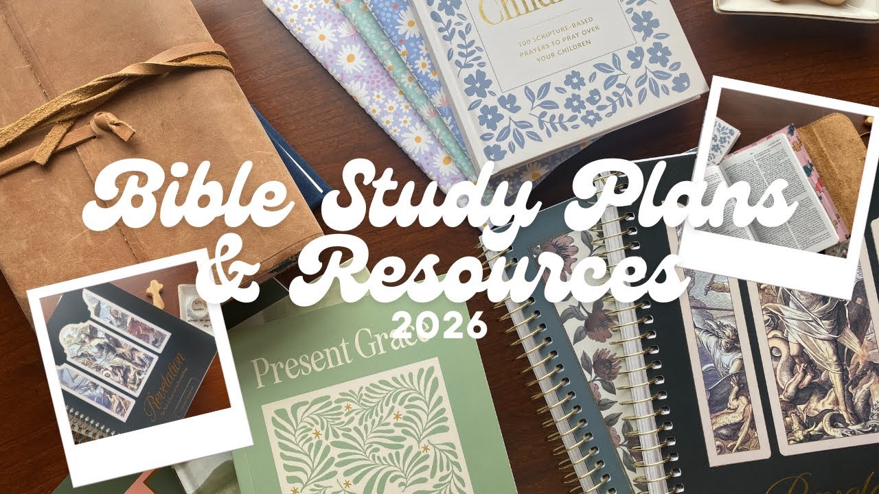 My Bible Study Plans and Resources for 2026 - YouTube