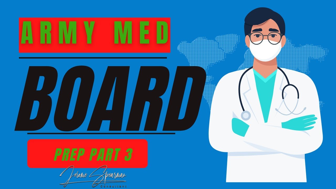 How to prepare for the Army Med Board Process Part 3: The "S" Shop ...