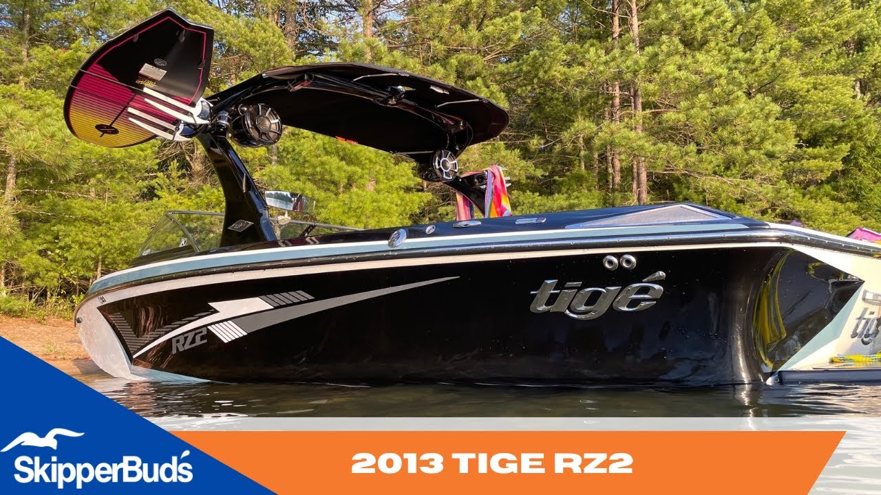2013 Tige RZ2 Tow Boat Tour SkipperBud's - YouTube