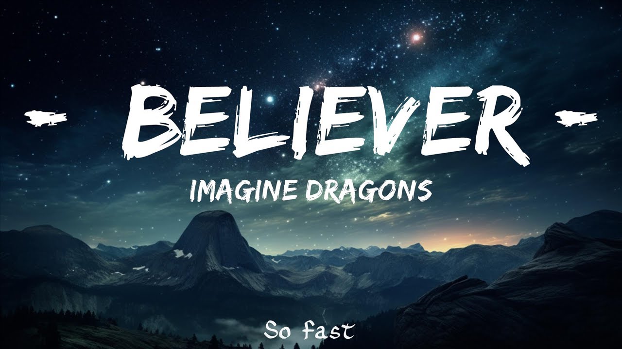 Imagine Dragons - Believer (Lyrics) / 15 Min Version - YouTube