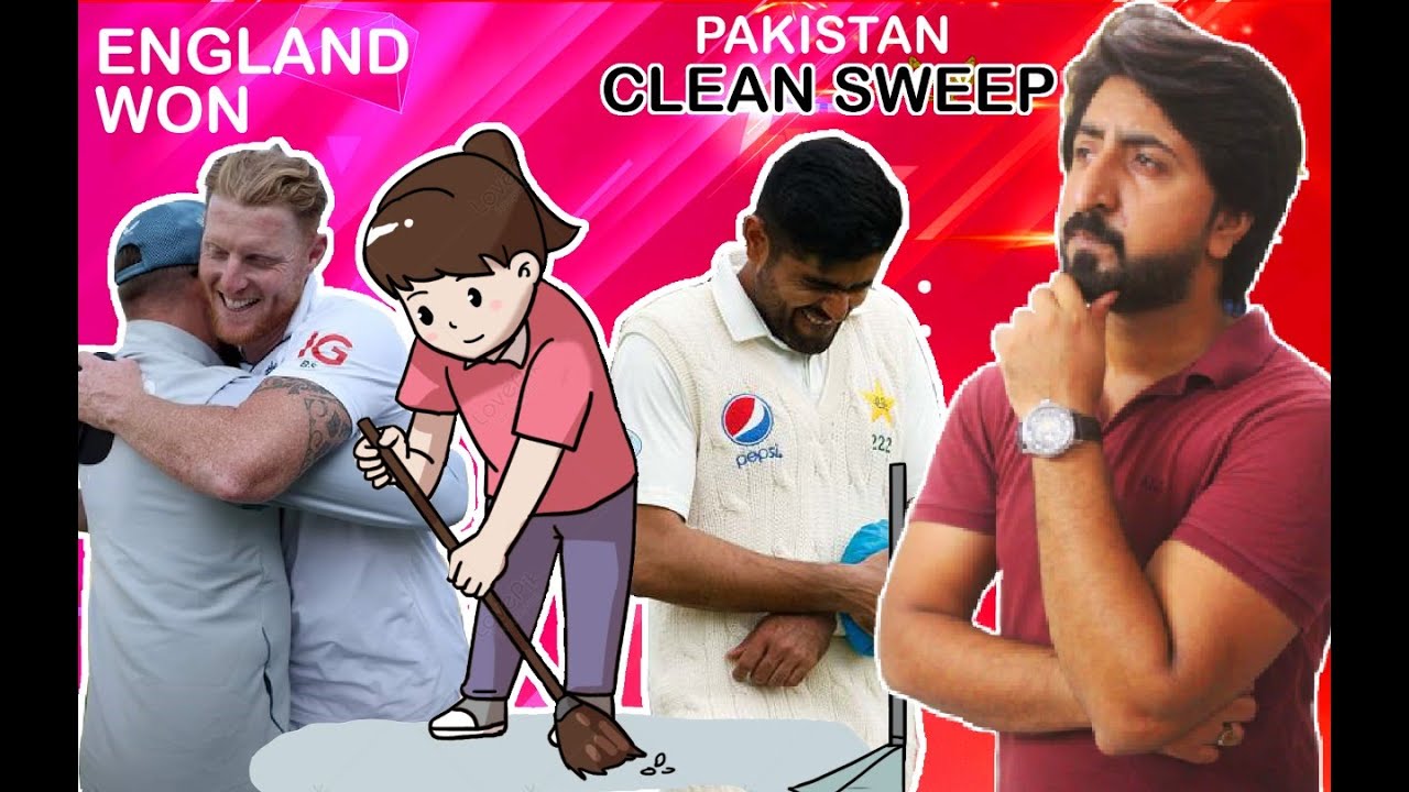 Pak VS Eng | england clean sweep pakistan | Kharabiyan - YouTube