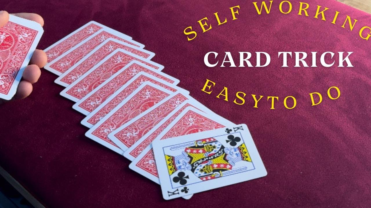 MIND BLOWING CARD TRICK TUTORIAL - YouTube