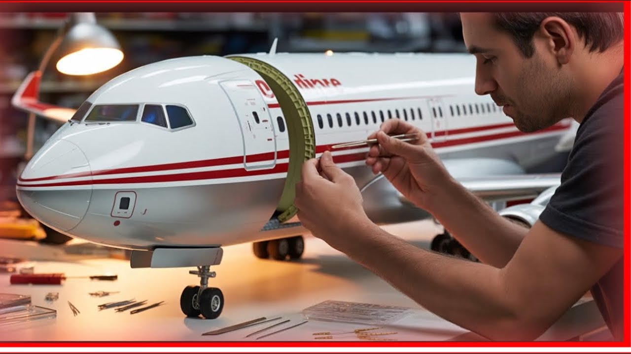 Man Builds a Giant RC HONDA JET AH-420 full composite | Start to Finish ...