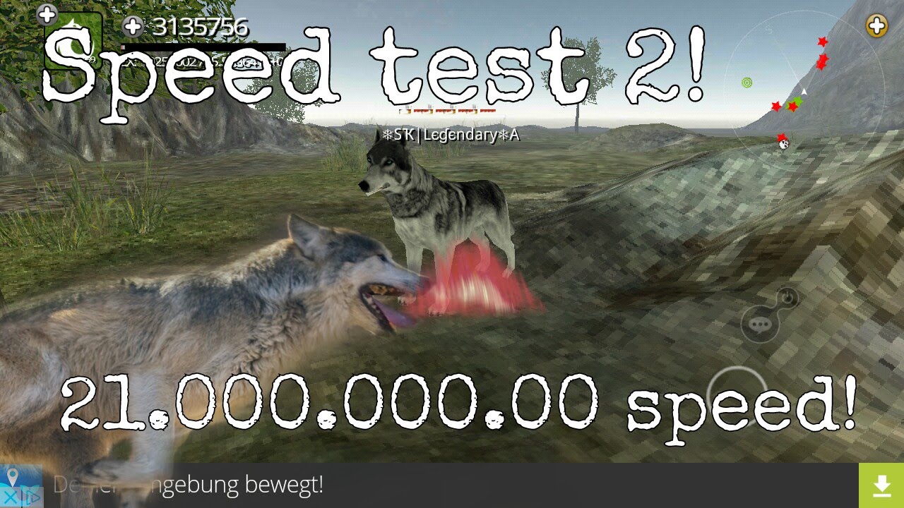 Wolf Online speed test 2! - YouTube