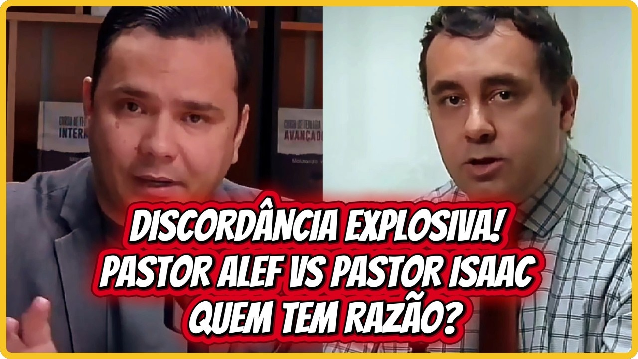 PASTOR ALEF DESTRÓI ARGUMENTO DE PASTOR ISAAC SOBRE LIVRE-ARBÍTRIO E ...