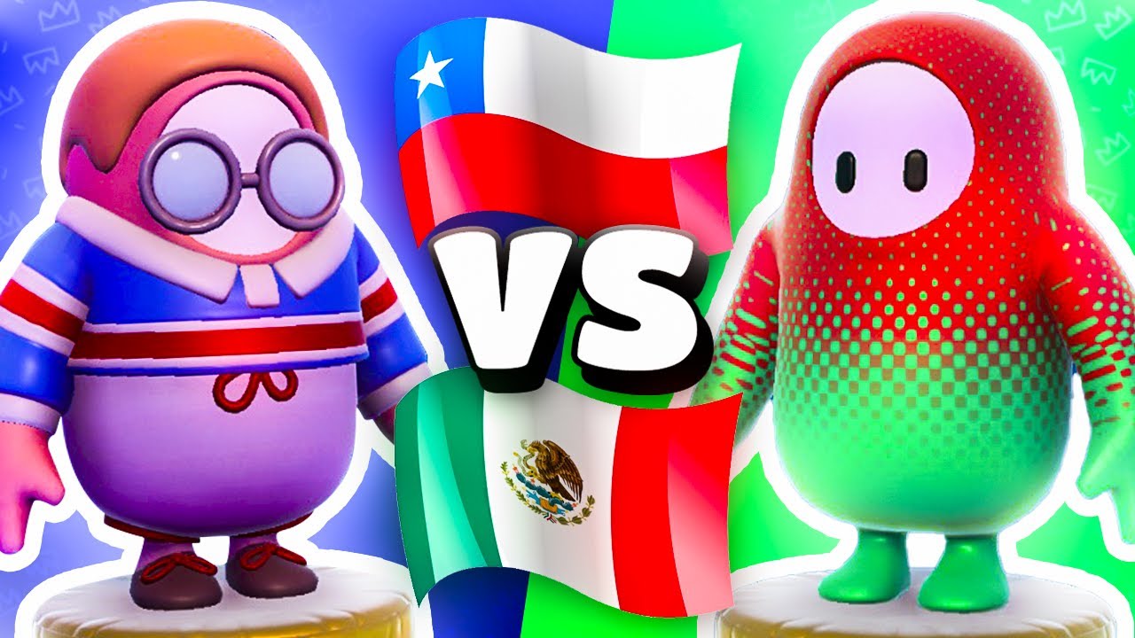 CHILE VS MEXICO SEMIFINALES TORNEO EN FALL GUYS - YouTube