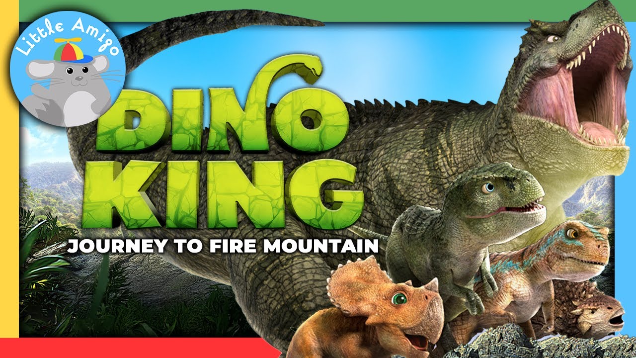 🦖 Dino King 3D: Journey to Fire Mountain 🦕 | Full Family Adventure ...