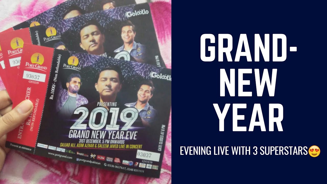 Live Concert/Performance Port Grand Show Eve With Asim Azhar, Sajjad ...