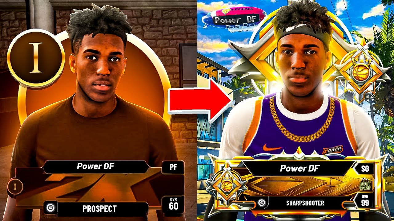 LEGEND MONTAGE • PROSPECT TO LEGEND (HOW I BECAME A 2X LEGEND IN NBA ...