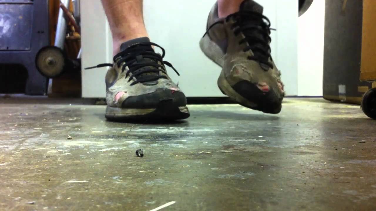 Trashed Nike Running Shoes MORE Trashed - YouTube