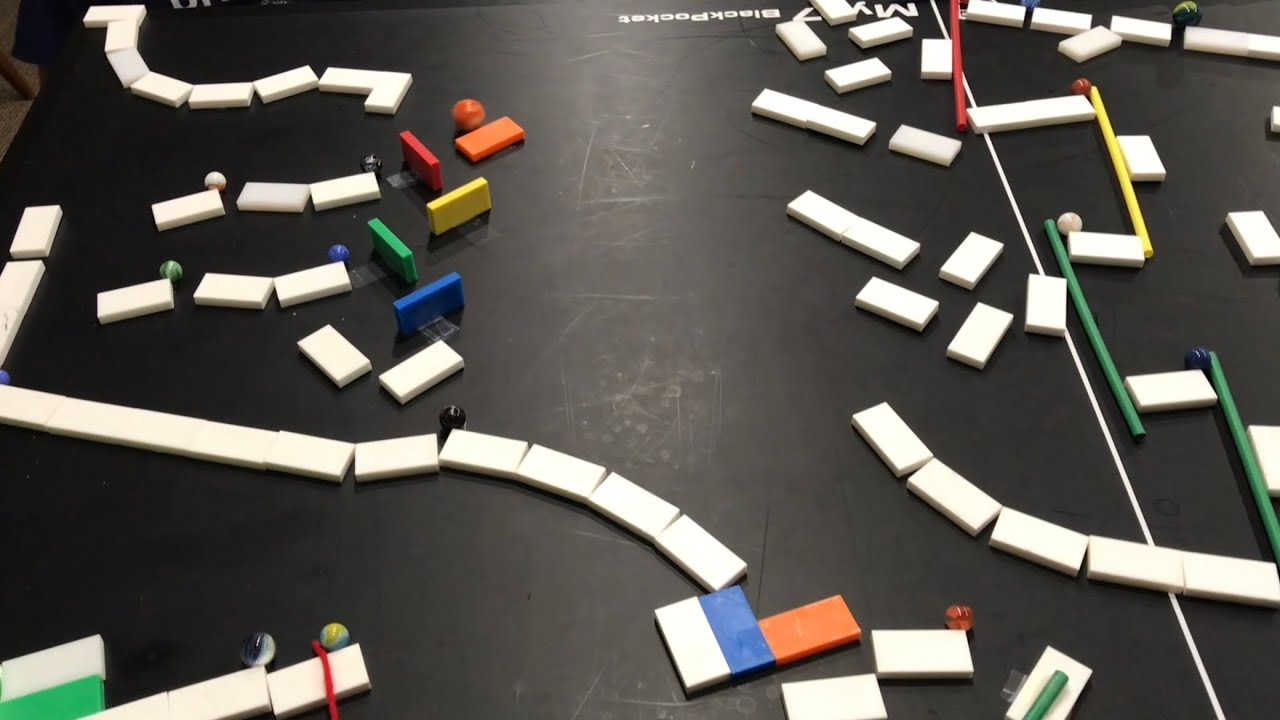 Marble machine on a ping pong table - YouTube