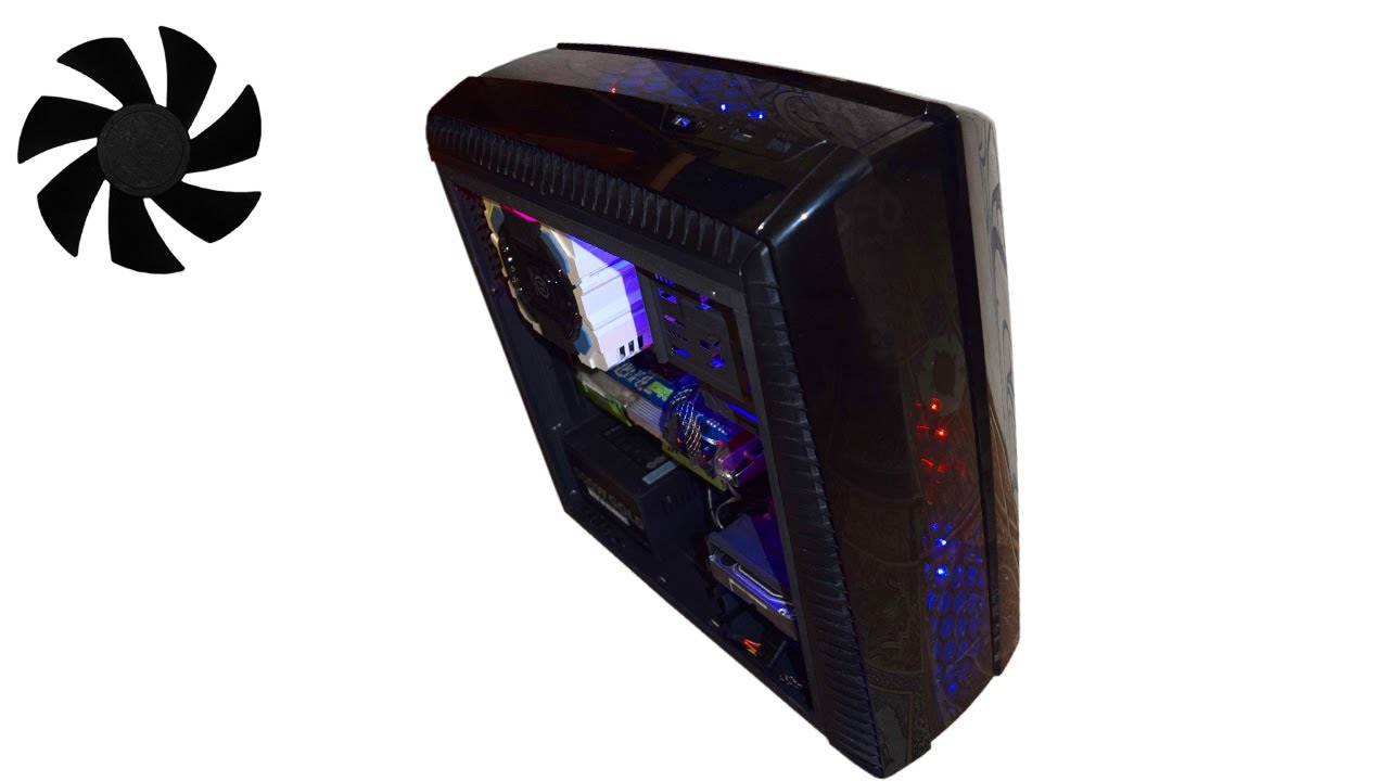 THERMALTAKE Versa N27 обзор и сборка компа - YouTube