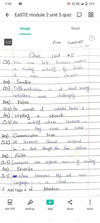 EaSTE module #2 unit#5 Quiz All questions with 100% correct answers - YouTube