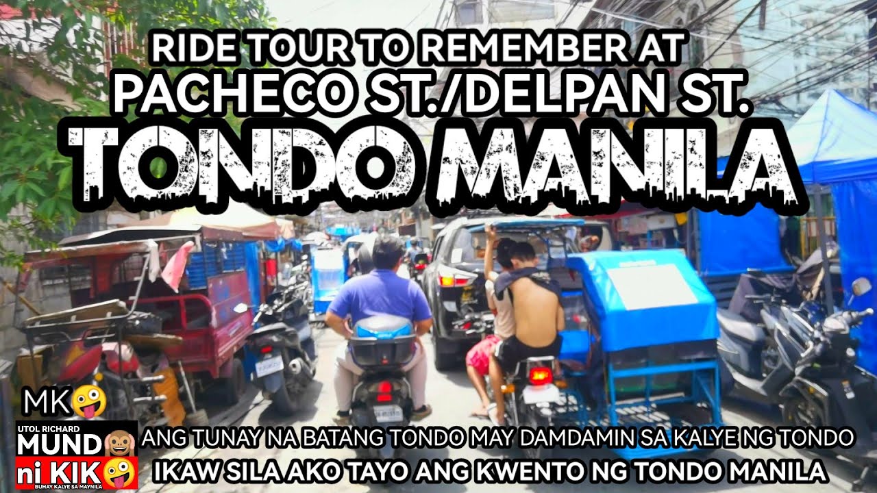 MK🤪/PACHECO ST. TO DELPAN ST. TONDO MANILA/#utolrichard #streetvlog # ...