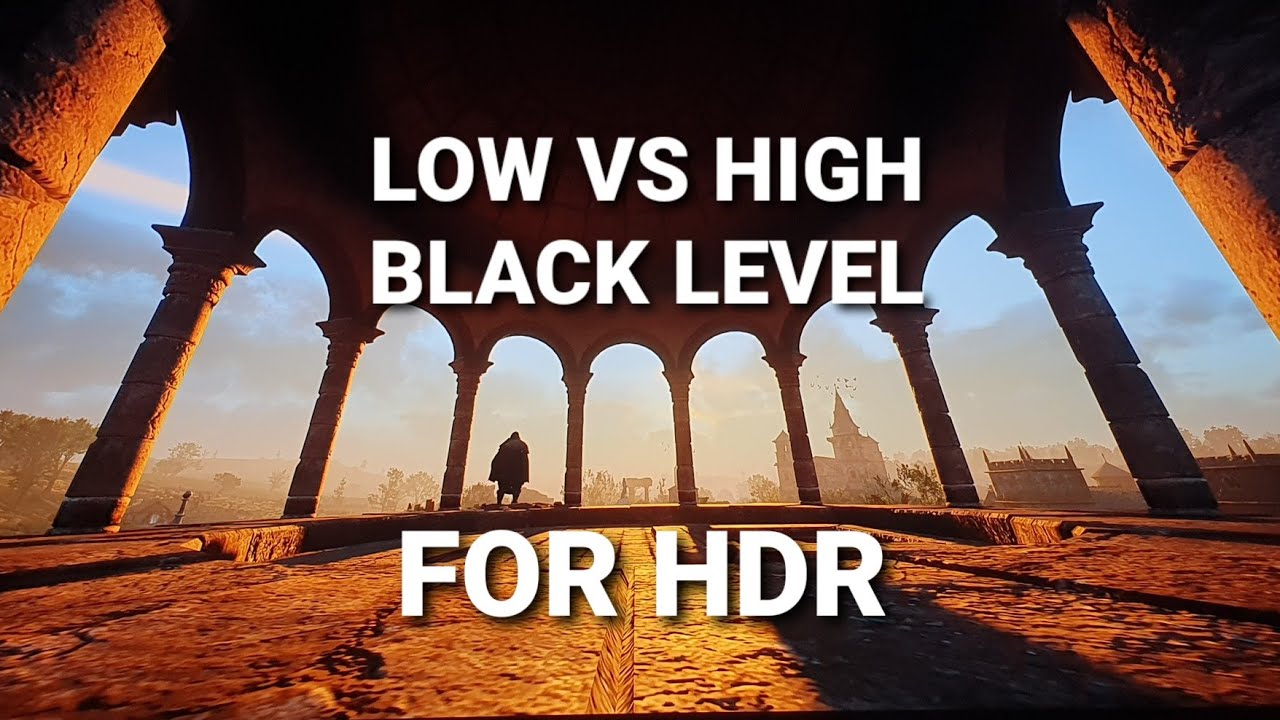 LG OLED BLACK LEVEL LOW VS HIGH IS BETTER FOR 4K HDR GAMING? LG CX, C9 ...