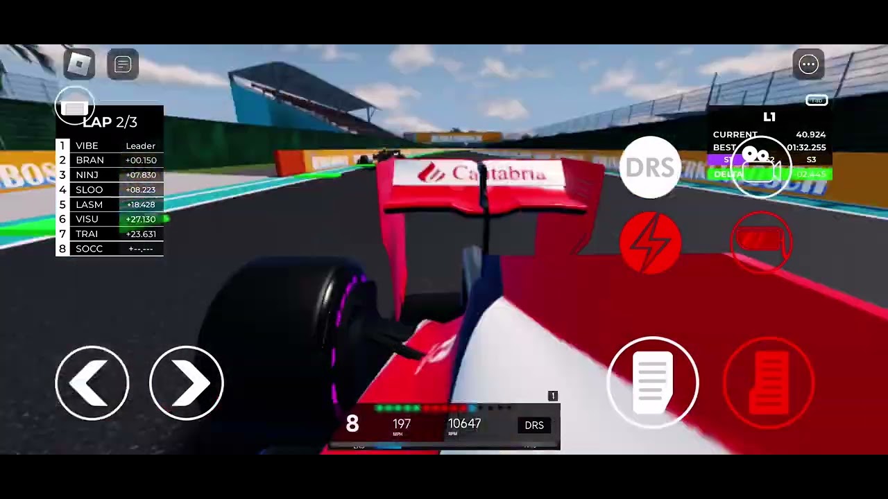 Formula Apex Racing Miami Grand Prix 3 laps Driving Ferrari SF16-H ...