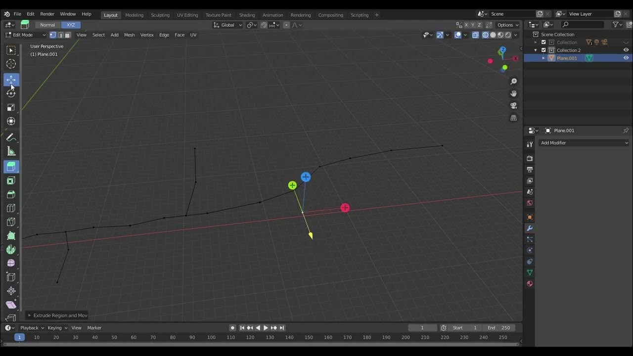 How to make a cavesystem in Blender Method two Part 1 of 2 Blendertutorial 3 of 5 - YouTube