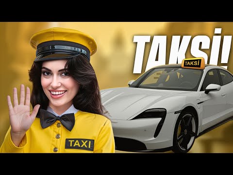 PORSCHE İLE TAKSİCİLİK YAPTIM! | #aleylebaşkahayatlar