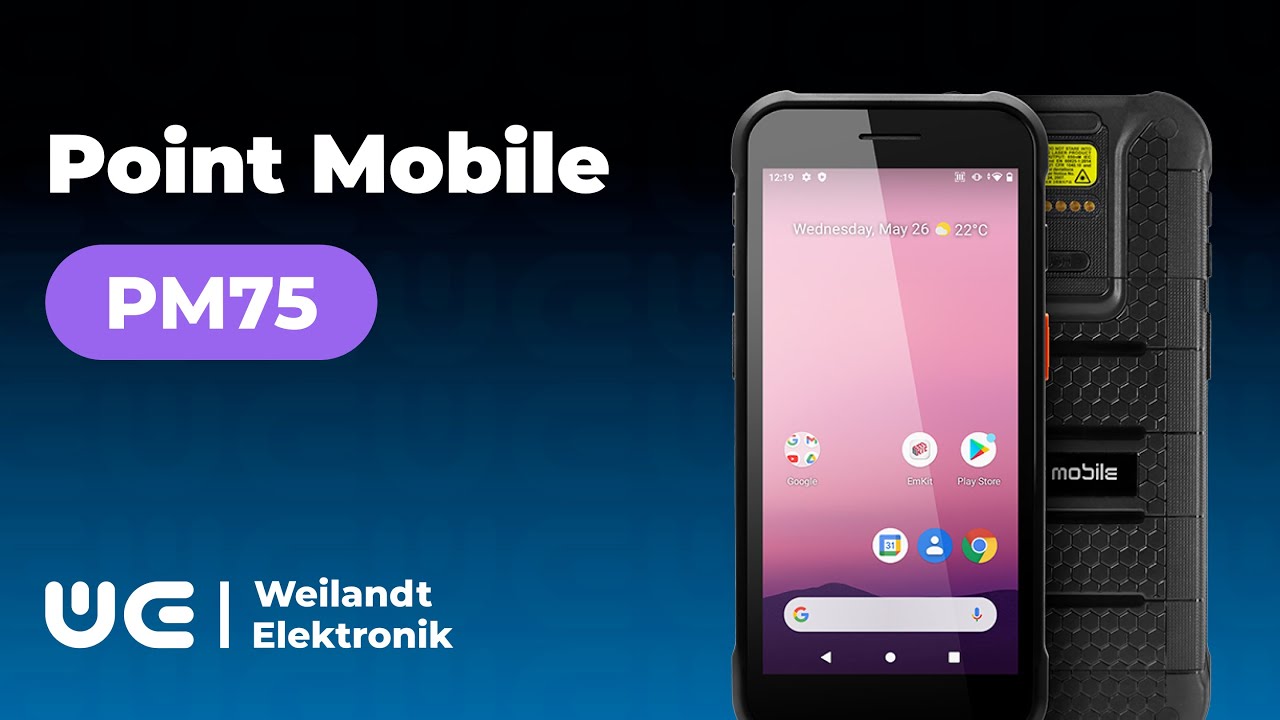 Терминал сбора данных Point Mobile PM75 - YouTube