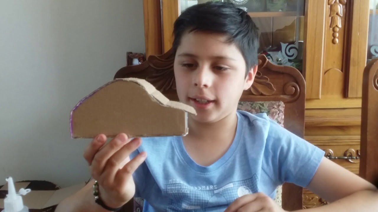 Cómo hacer un carrito de carton - YouTube