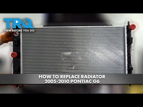 How to Replace Radiator 2005-2010 Pontiac G6 - YouTube