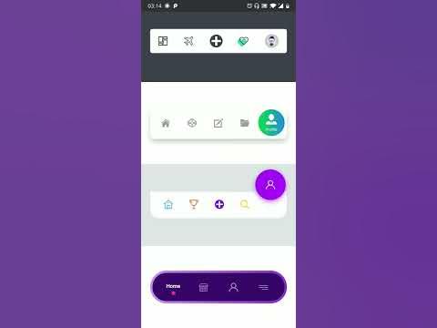 Flutter - Animated Navbar Widgets - YouTube