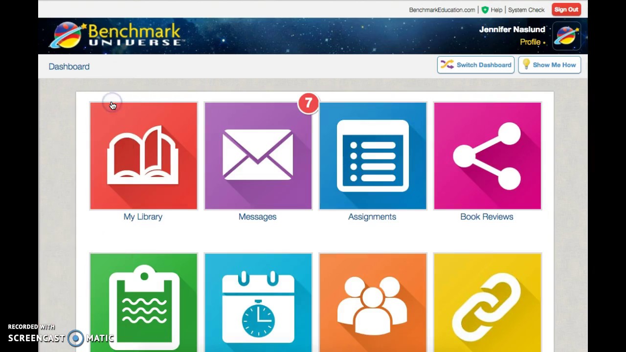 Benchmark Universe Tour - YouTube