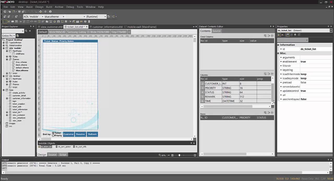 Nexacro Platform 14 - Mobile Application Data Binding - YouTube