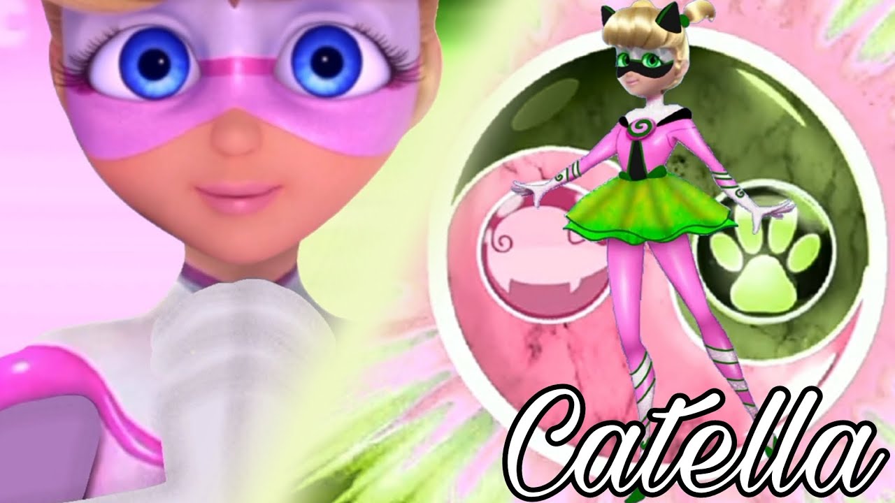 Catella transformation (Pigella unify with cat miraculous) Ladybug ...