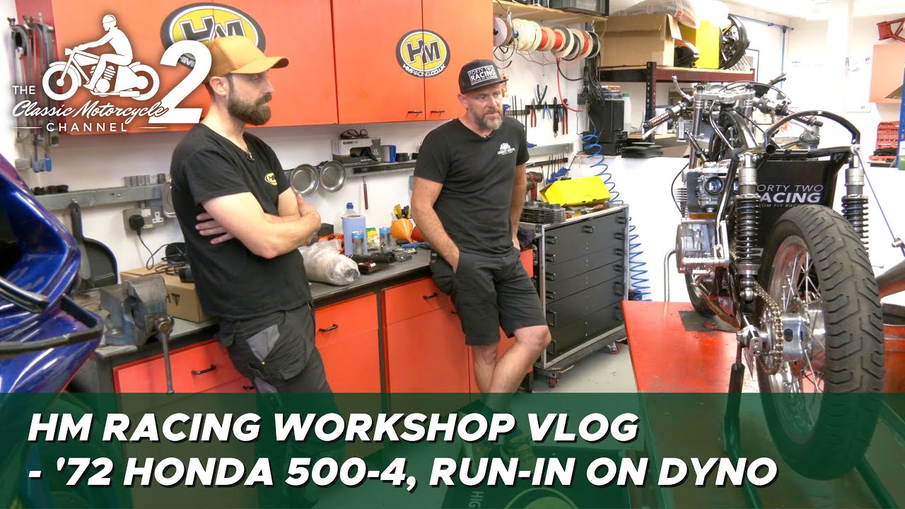 HM Racing Workshop Vlog 1 - 2023 Manx GP Senior Classic race prep - YouTube
