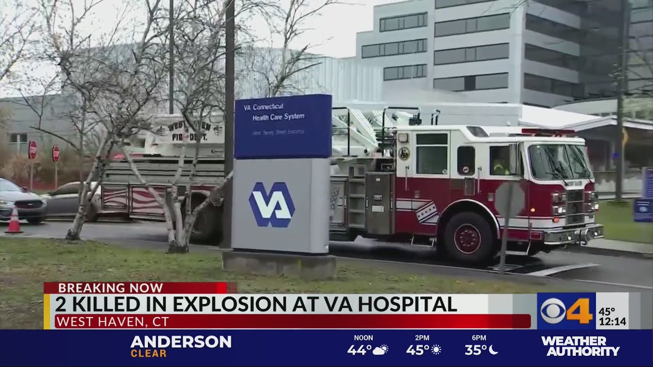 2 killed in explosion at Connecticut VA hospital - YouTube