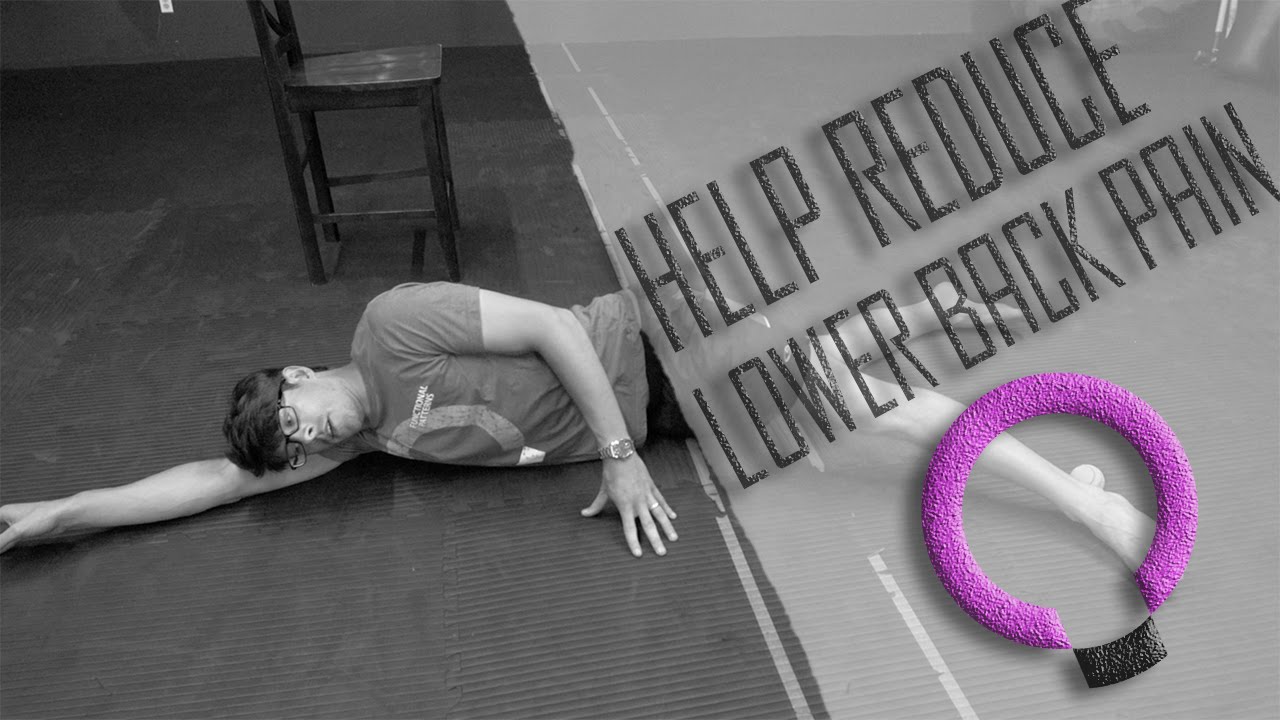 TFL Release Fix Lower Back Pain - YouTube