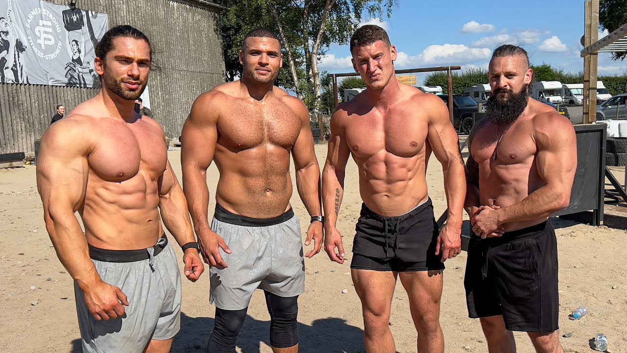 FARMER WORKOUT with "influencers" - YouTube