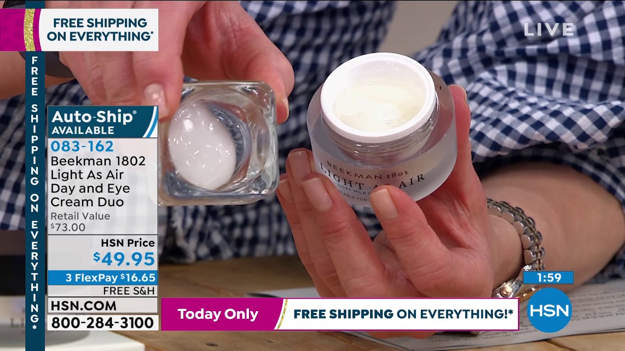 Beekman 1802 Light As Air Day and Eye Cream Duo AutoShip - YouTube