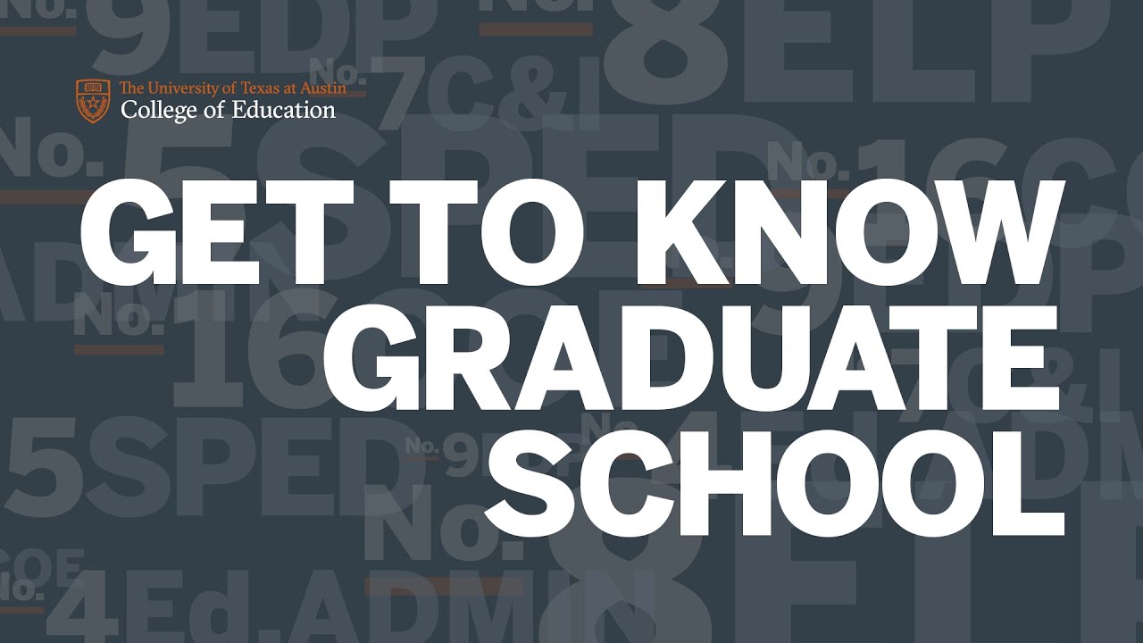 Get to Know Graduate School | Graduate Program Info Session | October ...