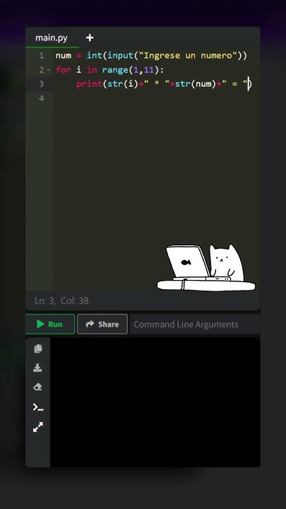 Genera tablas de multiplicar en Python | #Python #Programación # ...