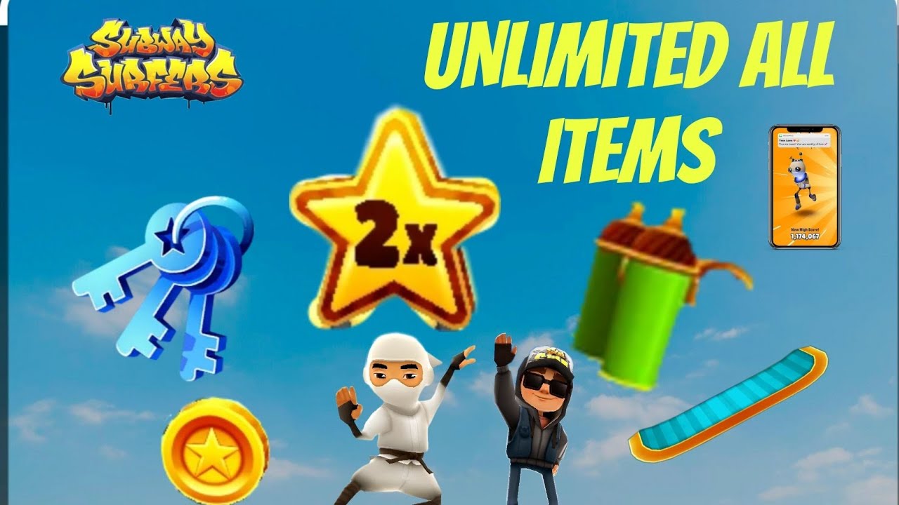 UNLIMITED ALL ITEMS ! 🛼SUBWAY SURF 🛹: LIVE ! SHORTS ! UNLIMITED COINS ...