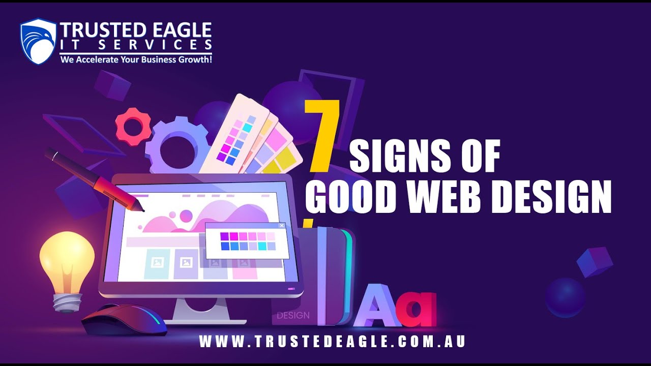 7 Signs Of Good Web Design - YouTube