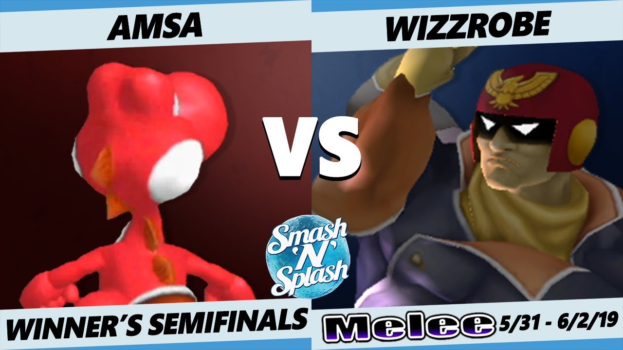 SNS5 SSBM - VGBC RB | aMSa (Yoshi) Vs. Wizzrobe (Captain Falcon) Smash ...