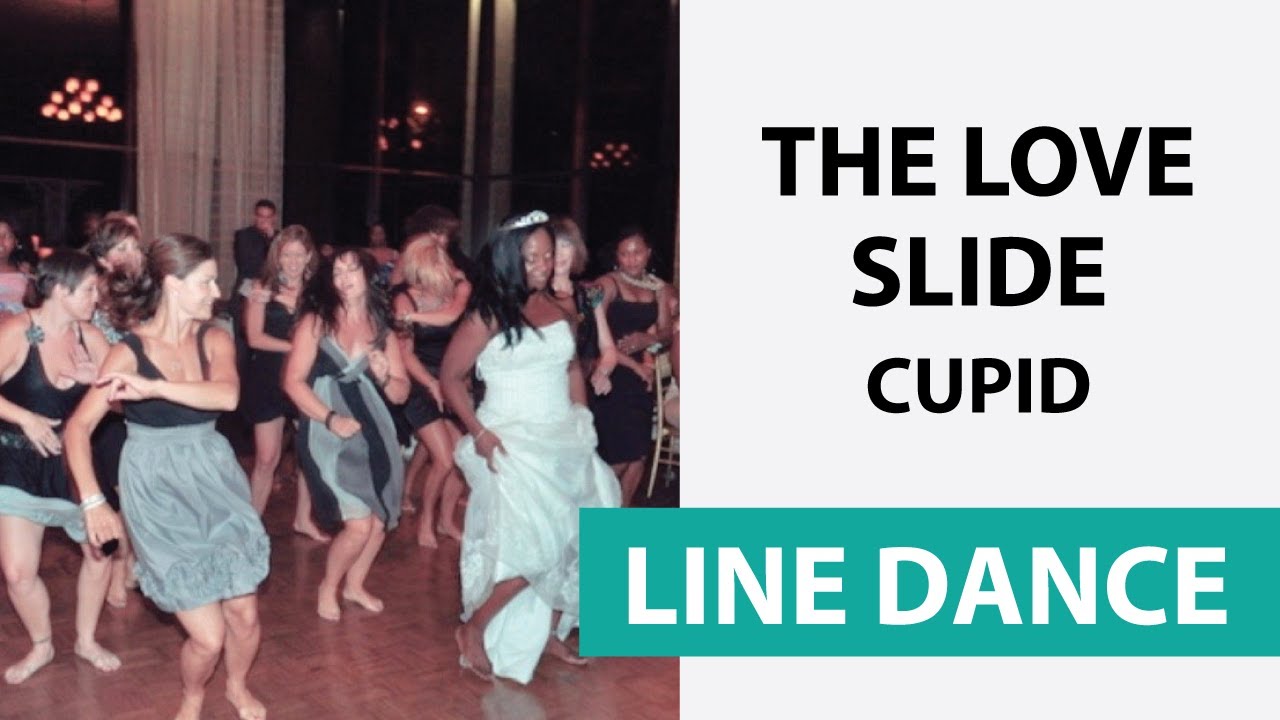 The Love Slide | Cupid | Line Dance Tutorial - YouTube