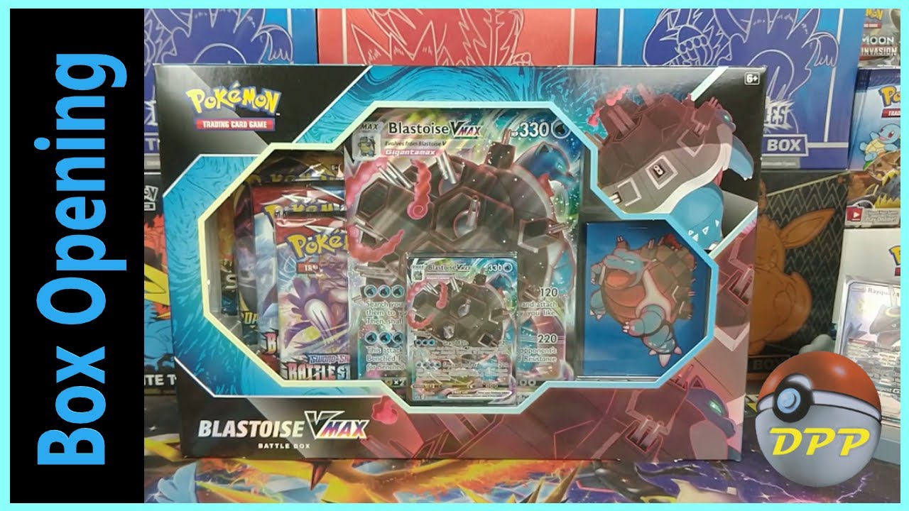 Blastoise VMAX Battle Box - YouTube