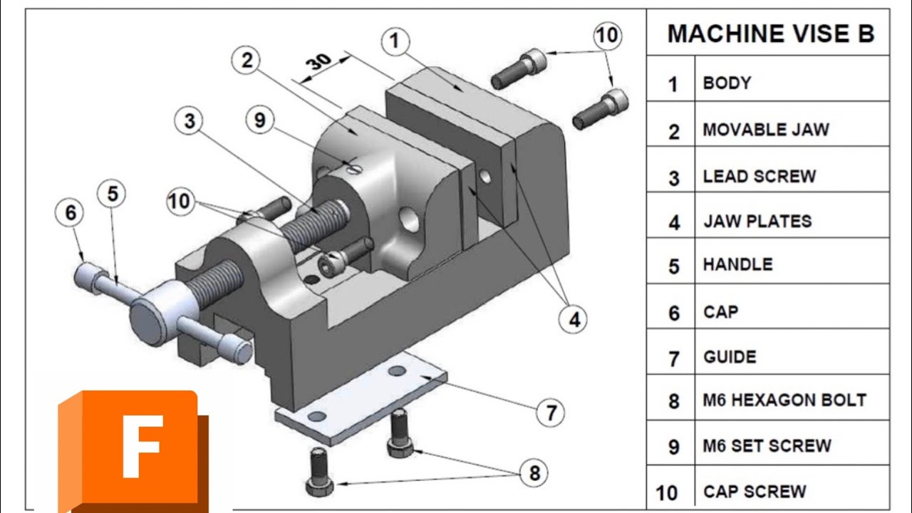 Machine vice (clamping plate,screw rod,screw M6,Jaw Grip) - YouTube