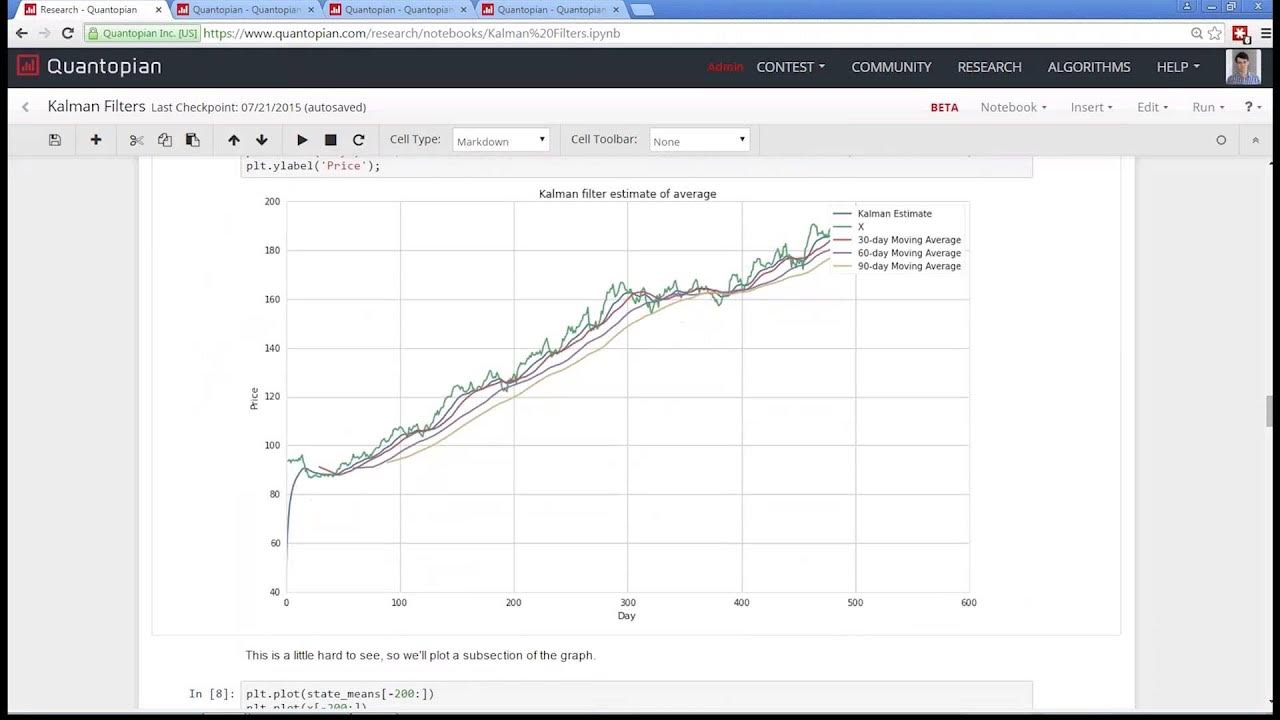 Quantopian Lecture Series: Kalman Filters - YouTube