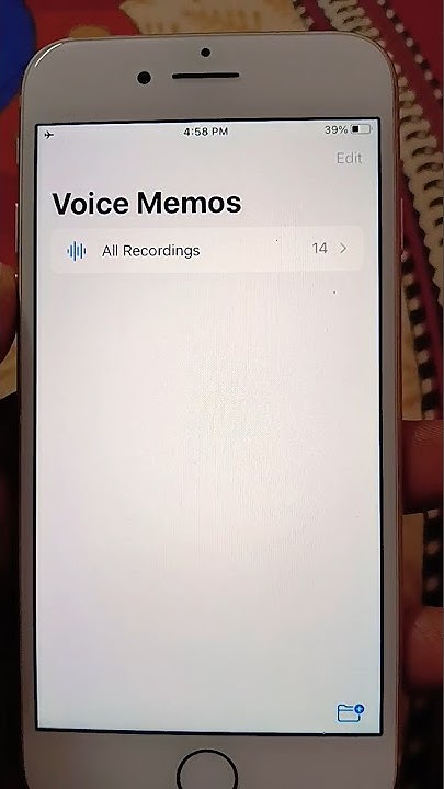 iPhone Voice Memos - YouTube