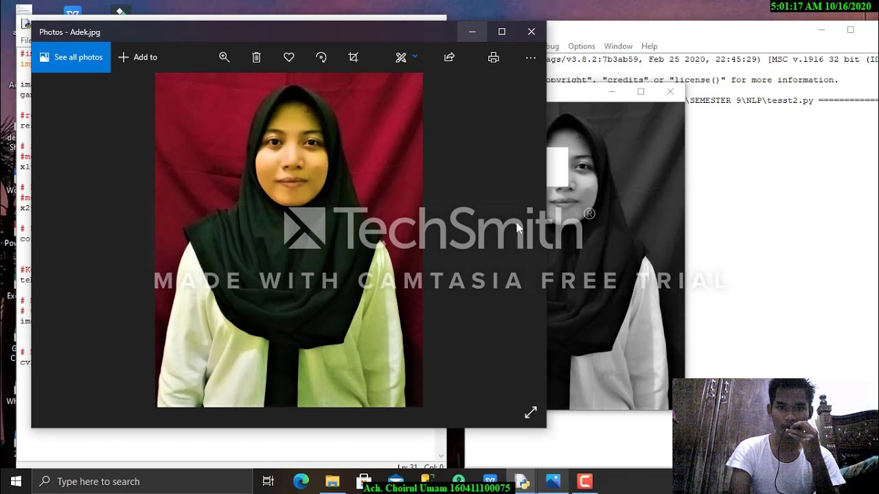 Citra Procesing | Input and Output | Selection Objejct Region | OpenCV ...