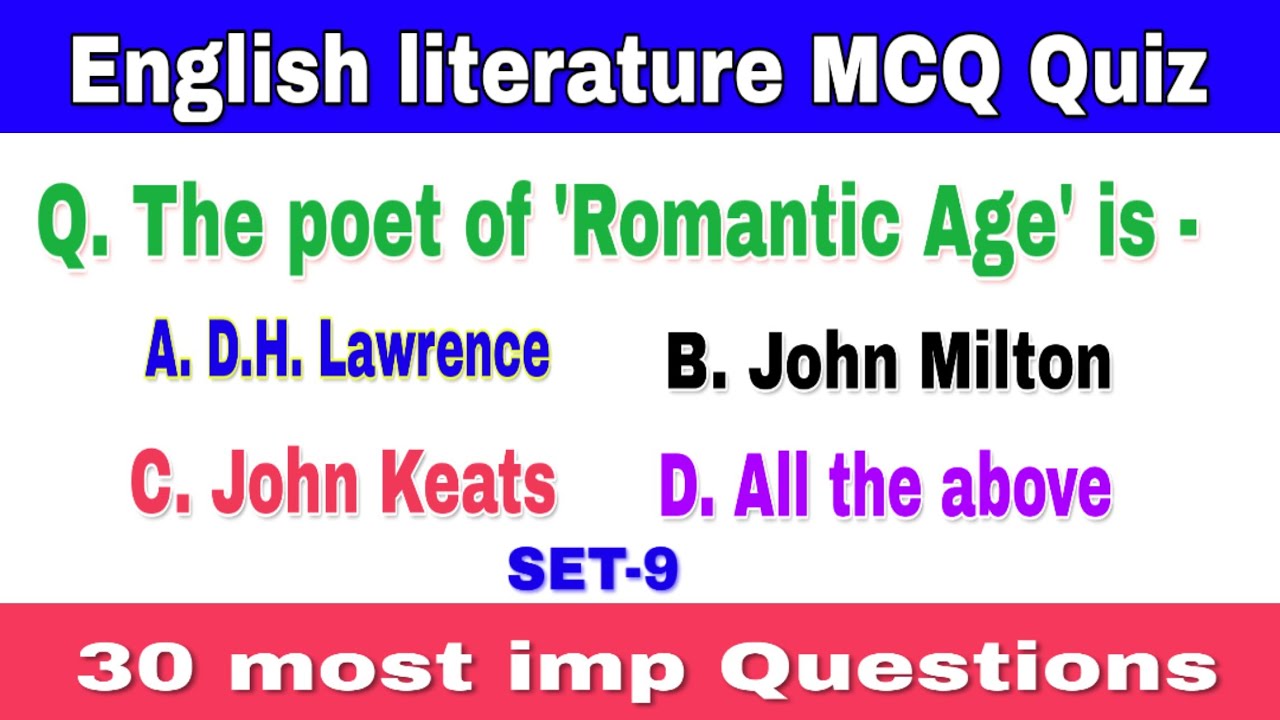 English Literature Quiz Questions 30 Most Imp English Literature Quiz english-literature-quiz-questions-30-most-imp-english-literature-quiz