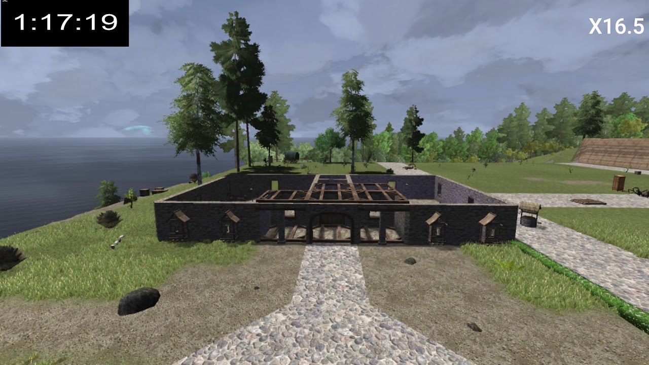 Wurm Online House Time-lapse - YouTube