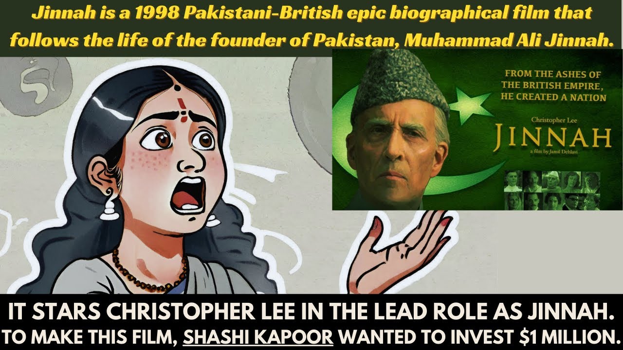 “Jinnah (1998)”: A Riveting Tale Continues | Christopher Lee & Shashi ...