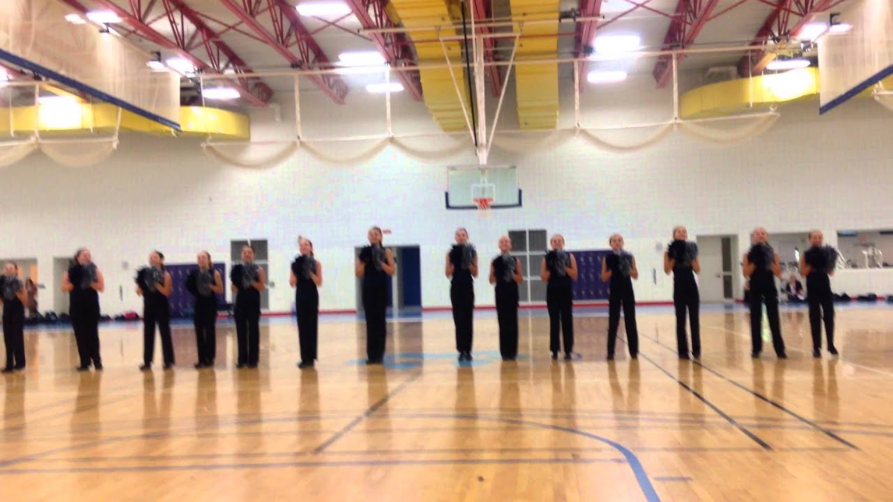Mid American Pompon Day 1-Christa McAuliffe MS - YouTube