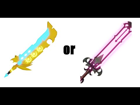 Rageblade vs Void Sword in Roblox Bedwars - YouTube